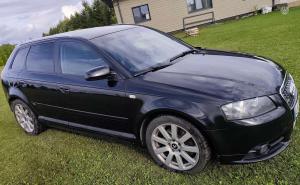 Melns Audi A3 2008 Jonava, ar dzinēja tilpumu 1.97 L un nobraukumu 389 tūkst. km par 3950 €, foto 3 vietnē AUTOMOTO.COM.LV