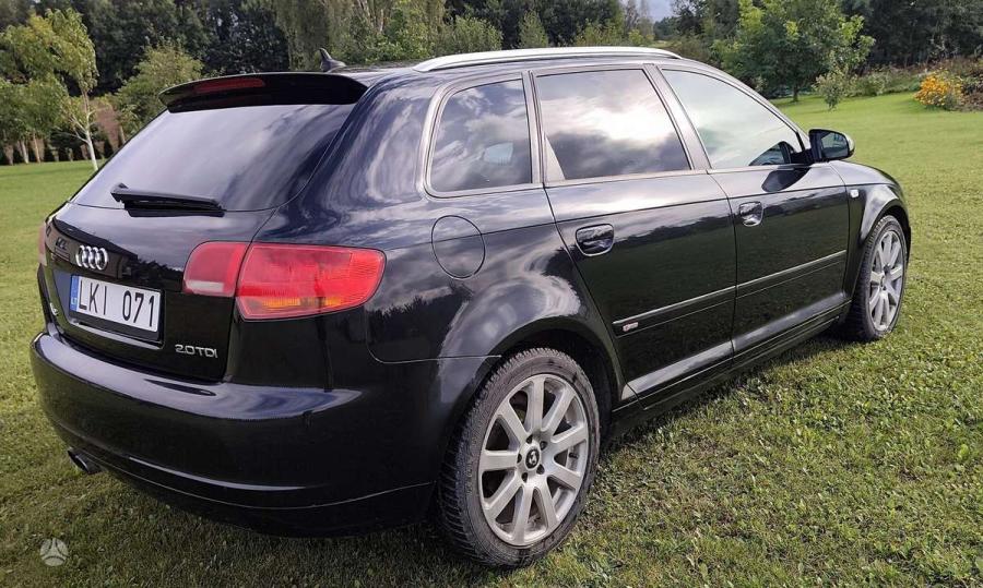 Melns Audi A3 2008 Jonava, ar dzinēja tilpumu 1.97 L un nobraukumu 389 tūkst. km par 3950 €, foto 4 vietnē AUTOMOTO.COM.LV