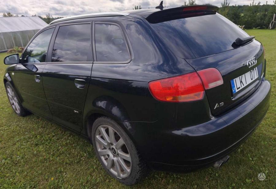 Melns Audi A3 2008 Jonava, ar dzinēja tilpumu 1.97 L un nobraukumu 389 tūkst. km par 3950 €, foto 5 vietnē AUTOMOTO.COM.LV