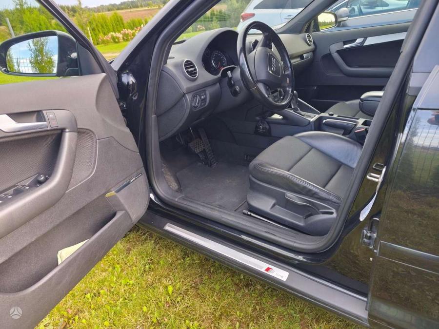 Melns Audi A3 2008 Jonava, ar dzinēja tilpumu 1.97 L un nobraukumu 389 tūkst. km par 3950 €, foto 10 vietnē AUTOMOTO.COM.LV