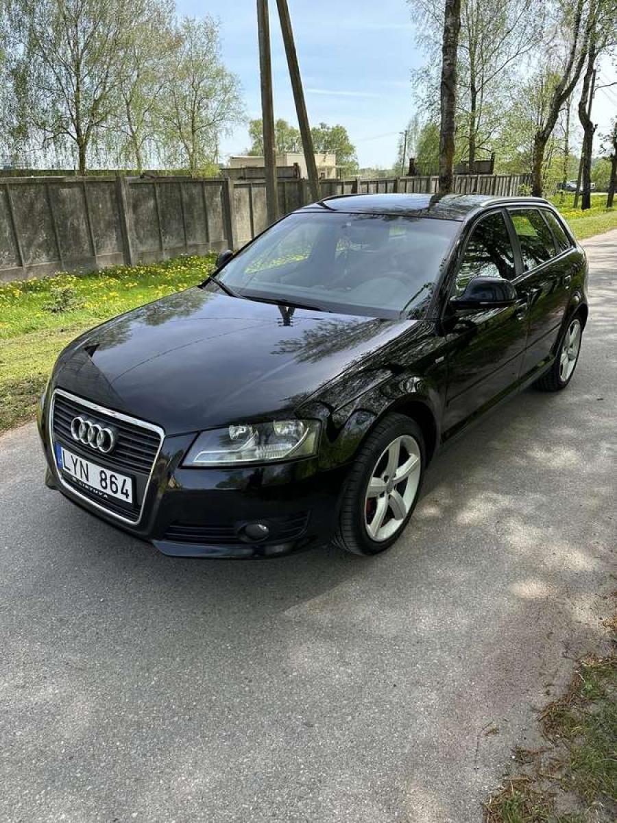 Melns Audi A3 2008 Viļņa, ar dzinēja tilpumu 1.97 L un nobraukumu 283 tūkst. km par 3300 €, foto 3 vietnē AUTOMOTO.COM.LV