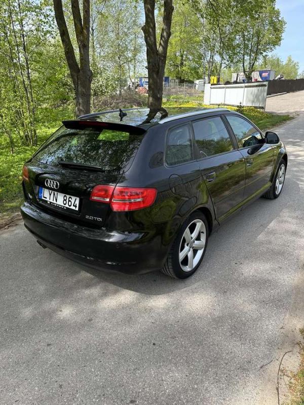 Ауди А3 2008 в Вильнюс на AUTOMOTO.COM.LV Черный Ауди А3 2008 в Вильнюс, объемом двигателя 1.97 л и пробегом 283 тыс. км за 3300 €, фото 5 на AUTOMOTO.COM.LV