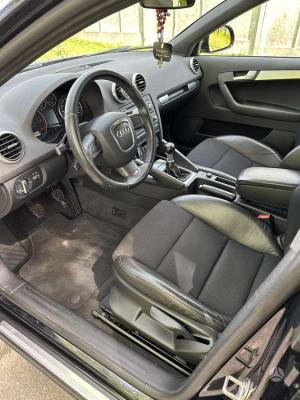 Melns Audi A3 2008 Viļņa, ar dzinēja tilpumu 1.97 L un nobraukumu 283 tūkst. km par 3300 €, foto 6 vietnē AUTOMOTO.COM.LV