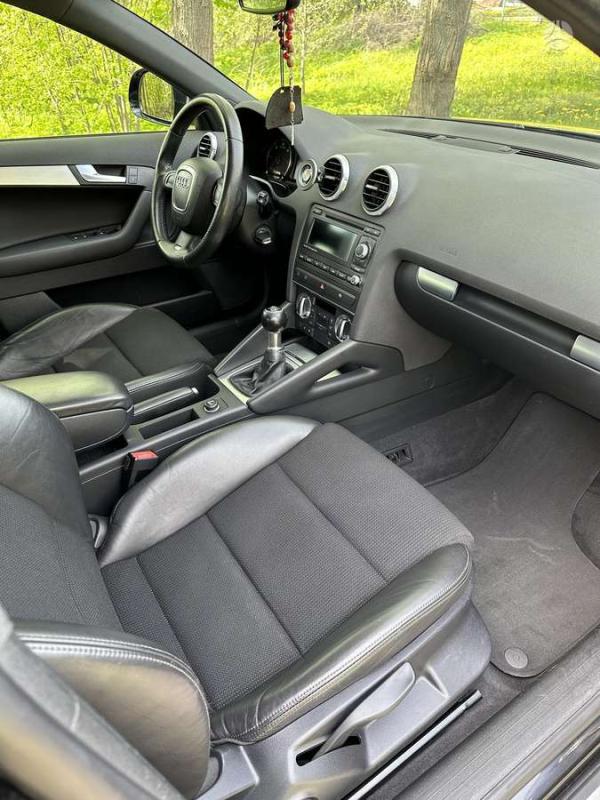 Ауди А3 2008 в Вильнюс на AUTOMOTO.COM.LV Черный Ауди А3 2008 в Вильнюс, объемом двигателя 1.97 л и пробегом 283 тыс. км за 3300 €, фото 7 на AUTOMOTO.COM.LV