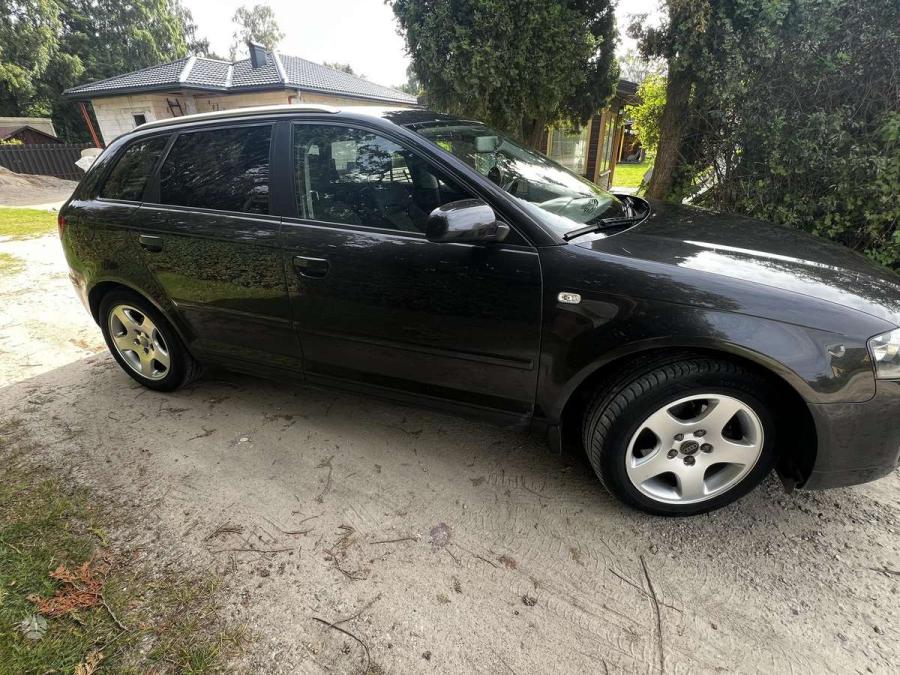 Melns Audi A3 2008 Šauļi, ar dzinēja tilpumu 1.90 L un nobraukumu 255 tūkst. km par 2650 €, foto 3 vietnē AUTOMOTO.COM.LV