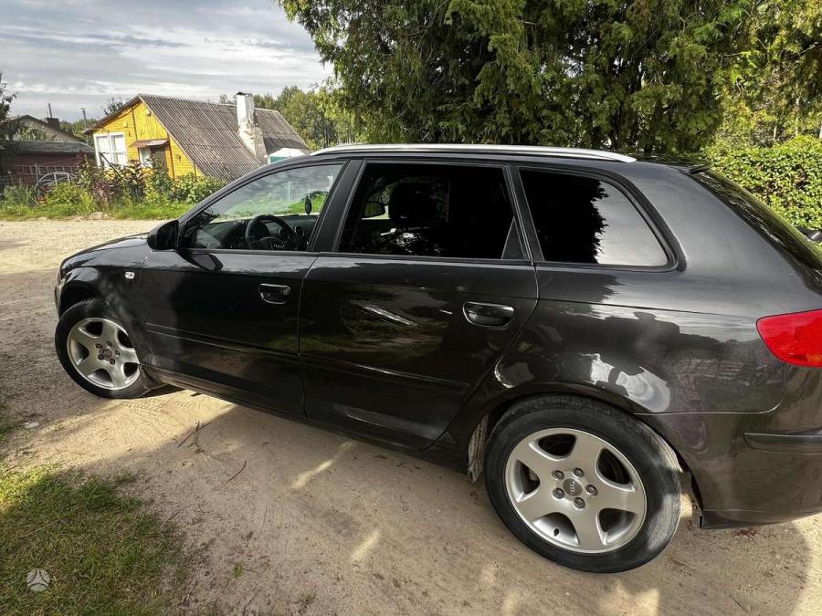 Melns Audi A3 2008 Šauļi, ar dzinēja tilpumu 1.90 L un nobraukumu 255 tūkst. km par 2650 €, foto 5 vietnē AUTOMOTO.COM.LV