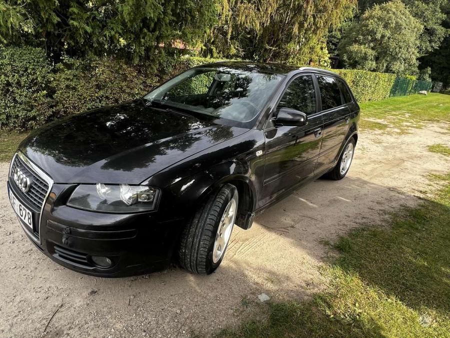 Melns Audi A3 2008 Šauļi, ar dzinēja tilpumu 1.90 L un nobraukumu 255 tūkst. km par 2650 €, foto 6 vietnē AUTOMOTO.COM.LV
