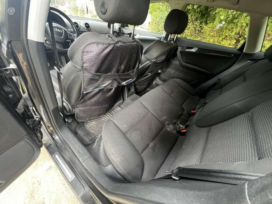 Melns Audi A3 2008 Šauļi, ar dzinēja tilpumu 1.90 L un nobraukumu 255 tūkst. km par 2650 €, foto 8 vietnē AUTOMOTO.COM.LV