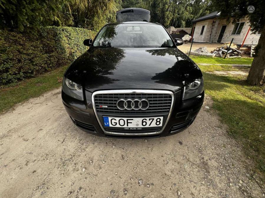 Melns Audi A3 2008 Šauļi, ar dzinēja tilpumu 1.90 L un nobraukumu 255 tūkst. km par 2650 €, foto 17 vietnē AUTOMOTO.COM.LV
