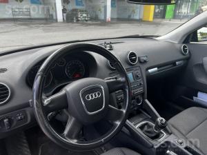 Черный Ауди А3 2008 в Рига, объемом двигателя 1.90 л и пробегом 289 тыс. км за 2950 €, фото 7 на AUTOMOTO.COM.LV
