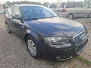 Black Audi A3 2008 in Utena, with an engine capacity of 1.97 L and mileage of 240 thousand km for 2800 €, photo 6 on AUTOMOTO.COM.LV