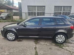 Black Audi A3 2008 in Utena, with an engine capacity of 1.97 L and mileage of 240 thousand km for 2800 €, photo 13 on AUTOMOTO.COM.LV
