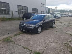 Black Audi A3 2008 in Utena, with an engine capacity of 1.97 L and mileage of 240 thousand km for 2800 €, photo 14 on AUTOMOTO.COM.LV