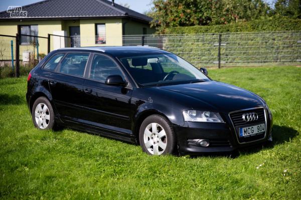 Melns Audi A3 2008 Šauļi, ar dzinēja tilpumu 2.00 L un nobraukumu 336 tūkst. km par 4100 €, foto 1 vietnē AUTOMOTO.COM.LV