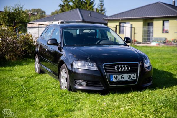 Melns Audi A3 2008 Šauļi, ar dzinēja tilpumu 2.00 L un nobraukumu 336 tūkst. km par 4100 €, foto 3 vietnē AUTOMOTO.COM.LV
