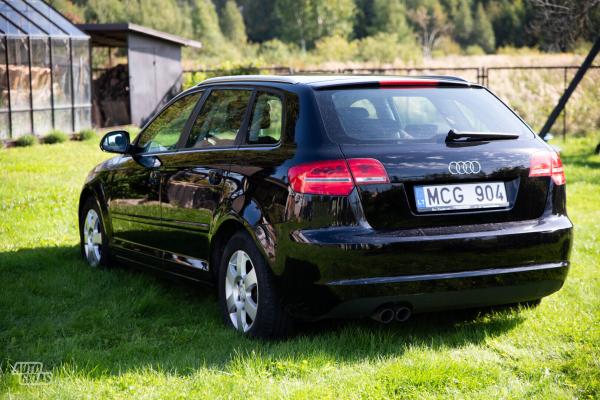 Melns Audi A3 2008 Šauļi, ar dzinēja tilpumu 2.00 L un nobraukumu 336 tūkst. km par 4100 €, foto 4 vietnē AUTOMOTO.COM.LV