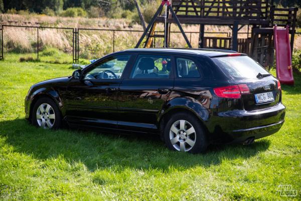 Melns Audi A3 2008 Šauļi, ar dzinēja tilpumu 2.00 L un nobraukumu 336 tūkst. km par 4100 €, foto 5 vietnē AUTOMOTO.COM.LV