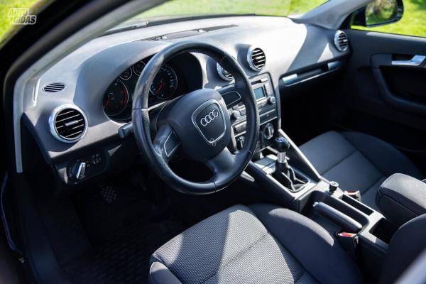Melns Audi A3 2008 Šauļi, ar dzinēja tilpumu 2.00 L un nobraukumu 336 tūkst. km par 4100 €, foto 7 vietnē AUTOMOTO.COM.LV