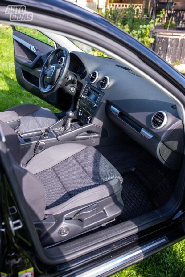 Melns Audi A3 2008 Šauļi, ar dzinēja tilpumu 2.00 L un nobraukumu 336 tūkst. km par 4100 €, foto 8 vietnē AUTOMOTO.COM.LV