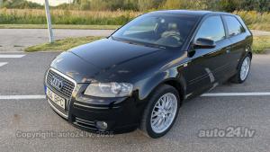 Melns Audi A3 2008 Tartu, ar dzinēja tilpumu 1.90 L un nobraukumu 319 tūkst. km par 3999 €, foto  vietnē AUTOMOTO.COM.LV