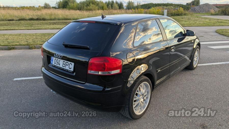 Черный Ауди А3 2008 в Тарту, объемом двигателя 1.90 л и пробегом 319 тыс. км за 3999 €, фото 9 на AUTOMOTO.COM.LV