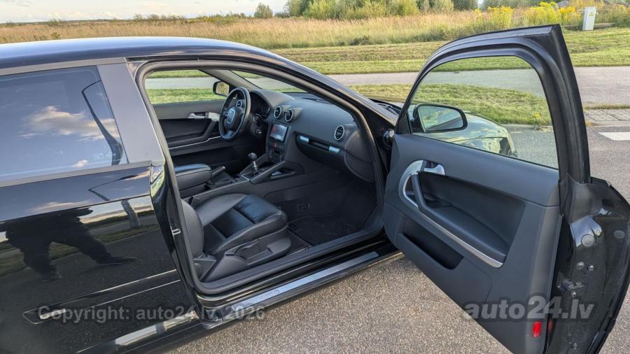 Черный Ауди А3 2008 в Тарту, объемом двигателя 1.90 л и пробегом 319 тыс. км за 3999 €, фото 10 на AUTOMOTO.COM.LV