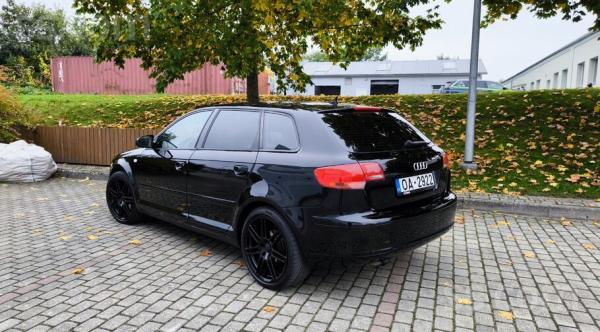 Black Audi A3 2008 in Dobele, with an engine capacity of 2.00 L and mileage of 360 thousand km for 3400 €, photo 3 on AUTOMOTO.COM.LV