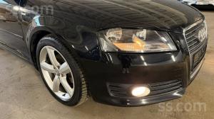 Black Audi A3 2008 in Riga, with an engine capacity of 2.00 L and mileage of 247 thousand km for 6400 €, photo  on AUTOMOTO.COM.LV