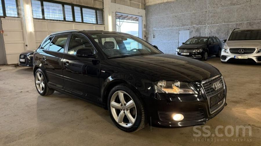 Melns Audi A3 2008 Rīga, ar dzinēja tilpumu 2.00 L un nobraukumu 247 tūkst. km par 6400 €, foto 3 vietnē AUTOMOTO.COM.LV