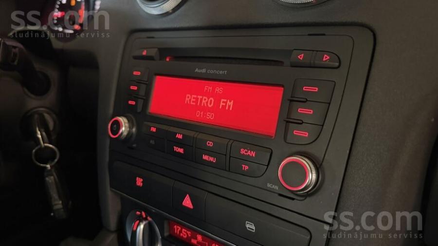 Melns Audi A3 2008 Rīga, ar dzinēja tilpumu 2.00 L un nobraukumu 247 tūkst. km par 6400 €, foto 12 vietnē AUTOMOTO.COM.LV