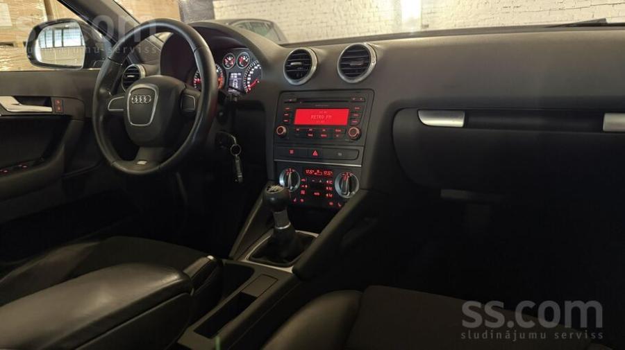 Melns Audi A3 2008 Rīga, ar dzinēja tilpumu 2.00 L un nobraukumu 247 tūkst. km par 6400 €, foto 16 vietnē AUTOMOTO.COM.LV