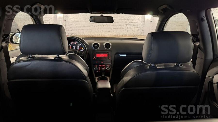 Melns Audi A3 2008 Rīga, ar dzinēja tilpumu 2.00 L un nobraukumu 247 tūkst. km par 6400 €, foto 17 vietnē AUTOMOTO.COM.LV