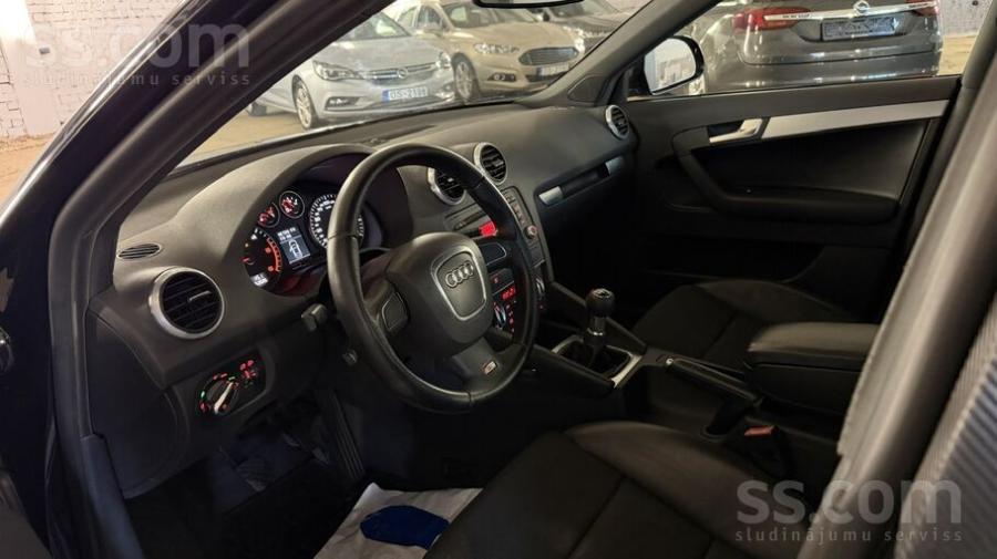 Melns Audi A3 2008 Rīga, ar dzinēja tilpumu 2.00 L un nobraukumu 247 tūkst. km par 6400 €, foto 18 vietnē AUTOMOTO.COM.LV