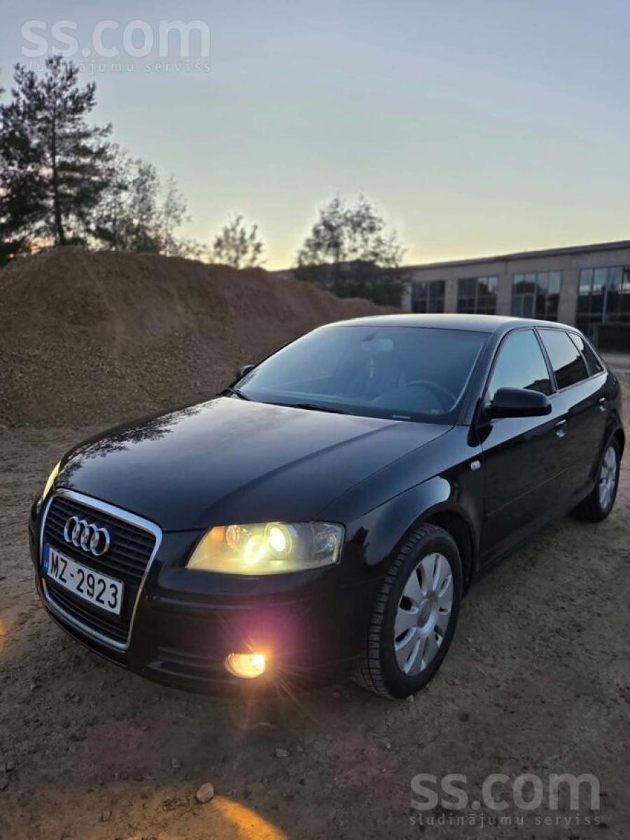 Melns Audi A3 2008 Preiļi, ar dzinēja tilpumu 2.00 L un nobraukumu 294 tūkst. km par 2700 €, foto 3 vietnē AUTOMOTO.COM.LV