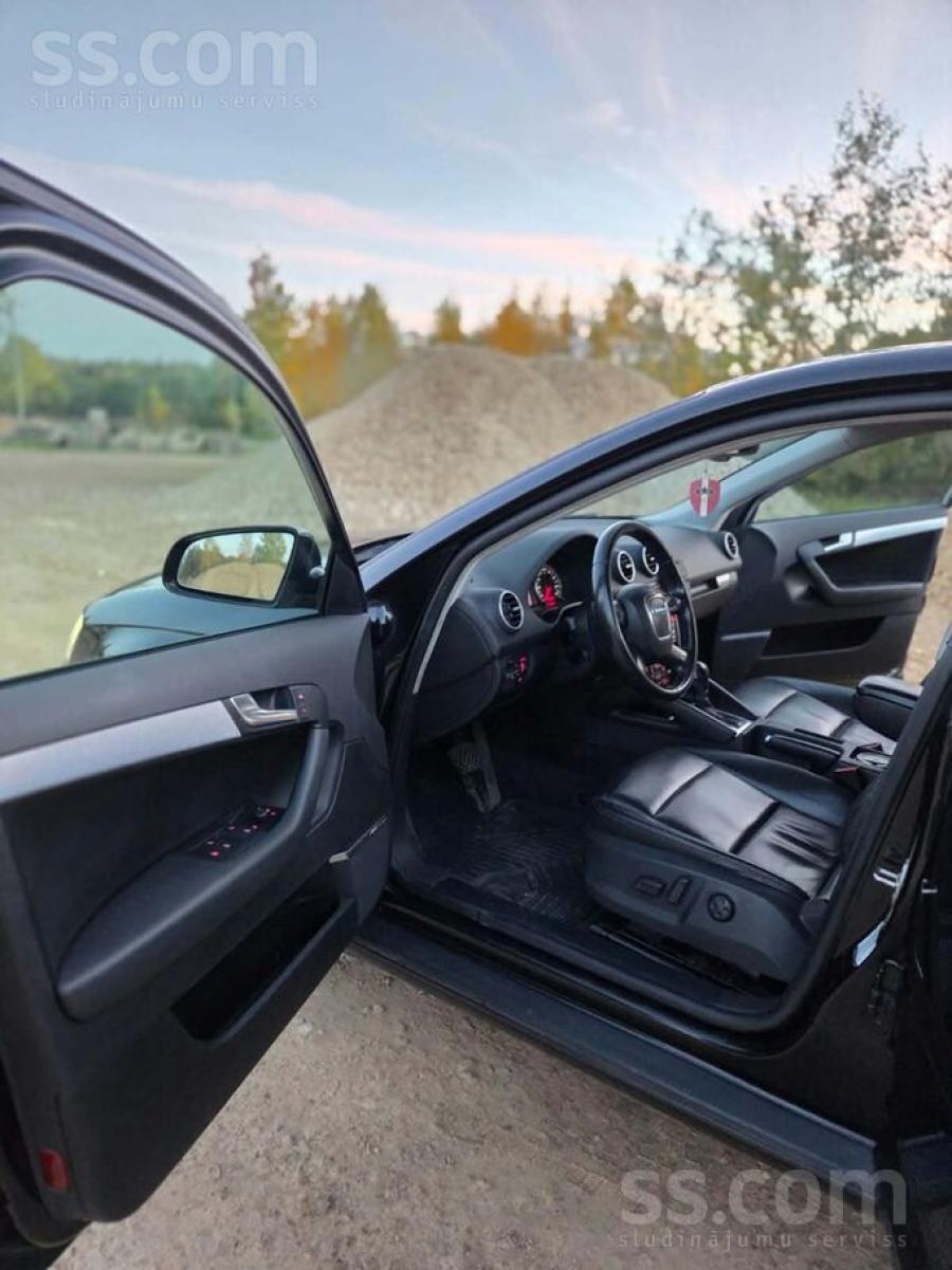 Melns Audi A3 2008 Preiļi, ar dzinēja tilpumu 2.00 L un nobraukumu 294 tūkst. km par 2700 €, foto 6 vietnē AUTOMOTO.COM.LV