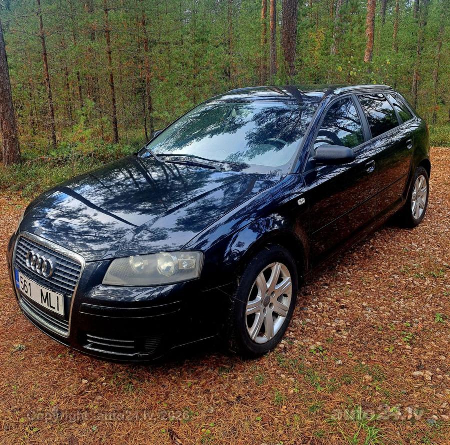 Black Audi A3 2008 in Haapsalu, with an engine capacity of 1.60 L and mileage of 310 thousand km for 2300 €, photo 3 on AUTOMOTO.COM.LV