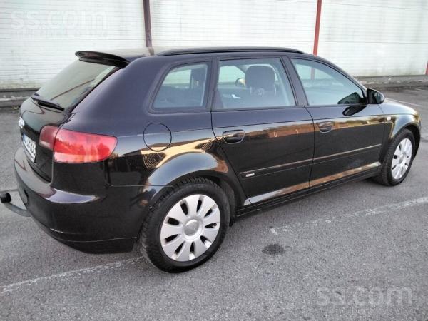 Melns Audi A3 2008 Rēzekne, ar dzinēja tilpumu 2.00 L un nobraukumu 320 tūkst. km par 3350 €, foto 5 vietnē AUTOMOTO.COM.LV