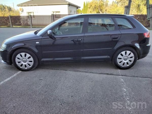 Melns Audi A3 2008 Rēzekne, ar dzinēja tilpumu 2.00 L un nobraukumu 320 tūkst. km par 3350 €, foto 7 vietnē AUTOMOTO.COM.LV