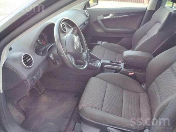 Melns Audi A3 2008 Rēzekne, ar dzinēja tilpumu 2.00 L un nobraukumu 320 tūkst. km par 3350 €, foto 8 vietnē AUTOMOTO.COM.LV