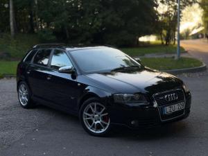 Black Audi A3 2008 in Vilnius, with an engine capacity of 0.00 L and mileage of 289 thousand km for 2200 €, photo 3 on AUTOMOTO.COM.LV