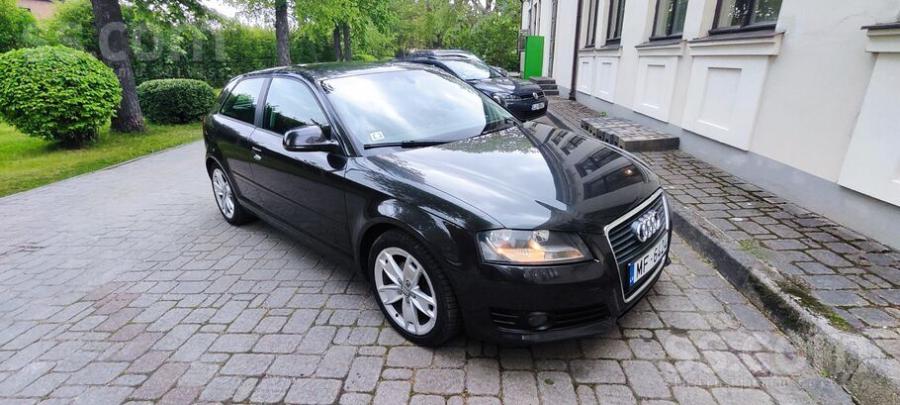 Melns Audi A3 2009 Rīga, ar dzinēja tilpumu 2.00 L un nobraukumu 287 tūkst. km par 3990 €, foto 2 vietnē AUTOMOTO.COM.LV