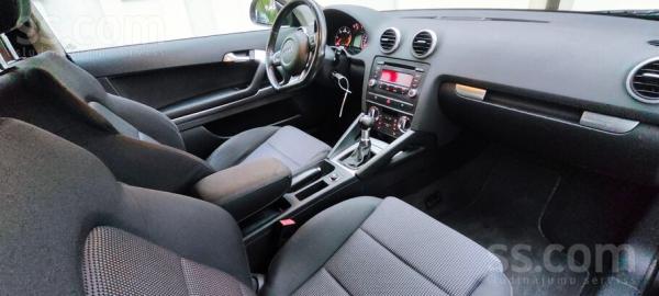 Melns Audi A3 2009 Rīga, ar dzinēja tilpumu 2.00 L un nobraukumu 287 tūkst. km par 3990 €, foto 9 vietnē AUTOMOTO.COM.LV