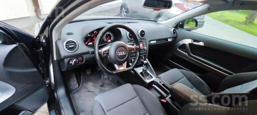 Melns Audi A3 2009 Rīga, ar dzinēja tilpumu 2.00 L un nobraukumu 287 tūkst. km par 3990 €, foto 14 vietnē AUTOMOTO.COM.LV