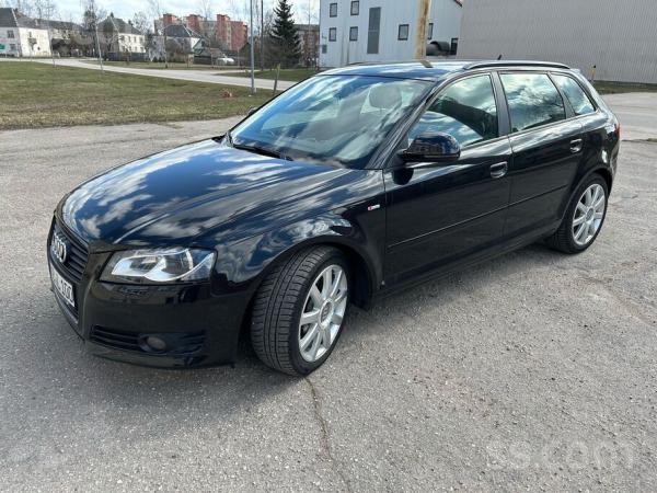 Melns Audi A3 2009 Ludza, ar dzinēja tilpumu 2.00 L un nobraukumu 0 tūkst. km par 6200 €, foto 2 vietnē AUTOMOTO.COM.LV