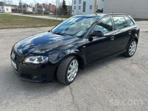 Black Audi A3 2009 in Ludza, with an engine capacity of 2.00 L and mileage of 0 thousand km for 6200 €, photo 2 on AUTOMOTO.COM.LV