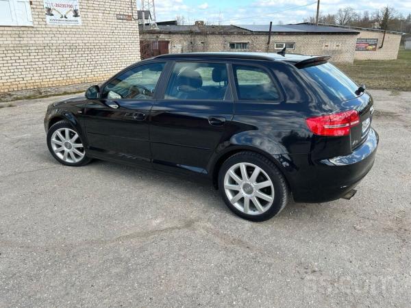 Melns Audi A3 2009 Ludza, ar dzinēja tilpumu 2.00 L un nobraukumu 0 tūkst. km par 6200 €, foto 4 vietnē AUTOMOTO.COM.LV