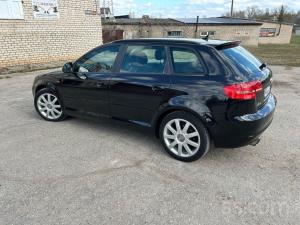 Black Audi A3 2009 in Ludza, with an engine capacity of 2.00 L and mileage of 0 thousand km for 6200 €, photo 4 on AUTOMOTO.COM.LV