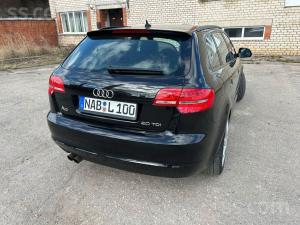 Black Audi A3 2009 in Ludza, with an engine capacity of 2.00 L and mileage of 0 thousand km for 6200 €, photo 6 on AUTOMOTO.COM.LV