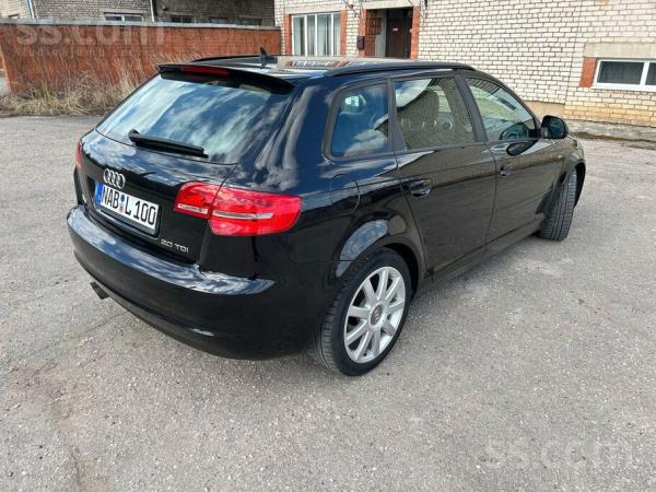 Melns Audi A3 2009 Ludza, ar dzinēja tilpumu 2.00 L un nobraukumu 0 tūkst. km par 6200 €, foto 7 vietnē AUTOMOTO.COM.LV
