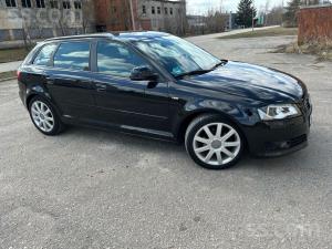 Black Audi A3 2009 in Ludza, with an engine capacity of 2.00 L and mileage of 0 thousand km for 6200 €, photo 9 on AUTOMOTO.COM.LV